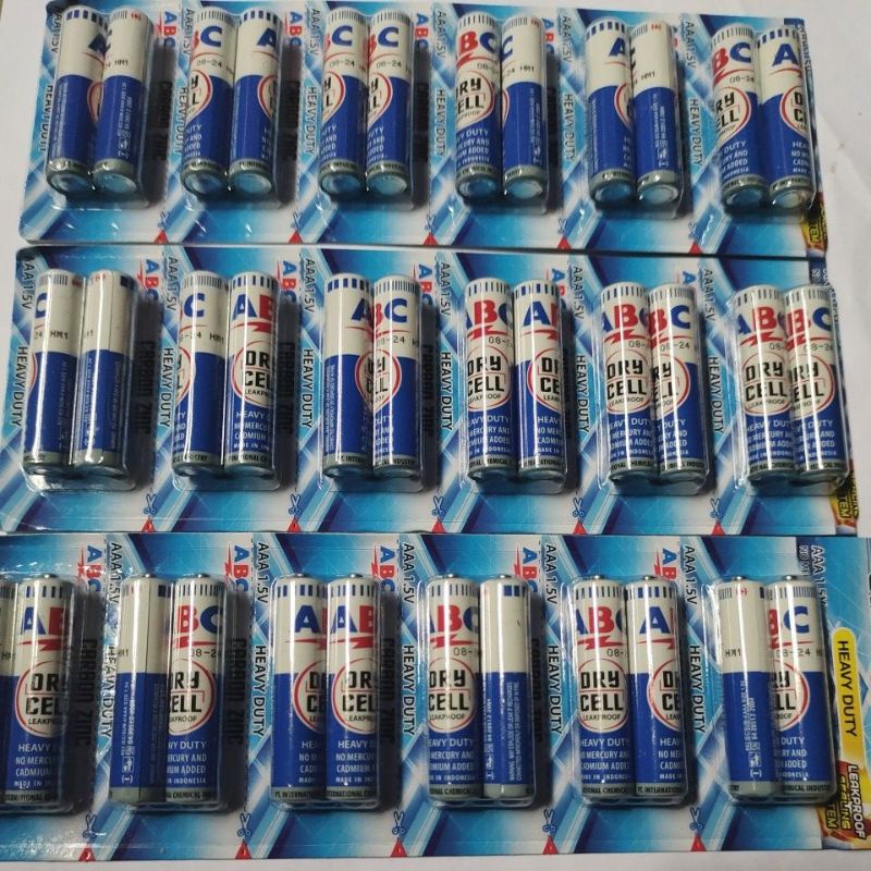 Jual Baterai ABC AAA isi 2/pack | Shopee Indonesia