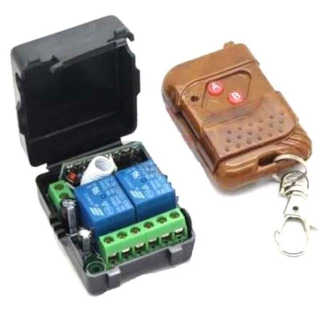 Jual Wireless 2CH T3 315MHz DC 12V 2 Channel RF Remote Control Relay ...