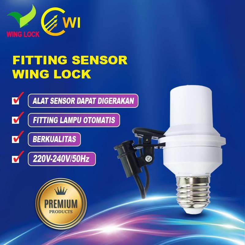 Jual FITTING SENSOR FITTING LAMPU CAHAYA OTOMATIS | Shopee Indonesia
