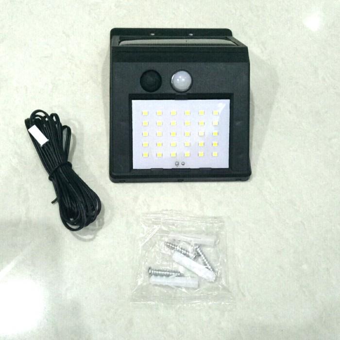 Jual Lampu LED Solar Panel PISAH 3 Mode Sensor Gerak Dinding Tenaga ...