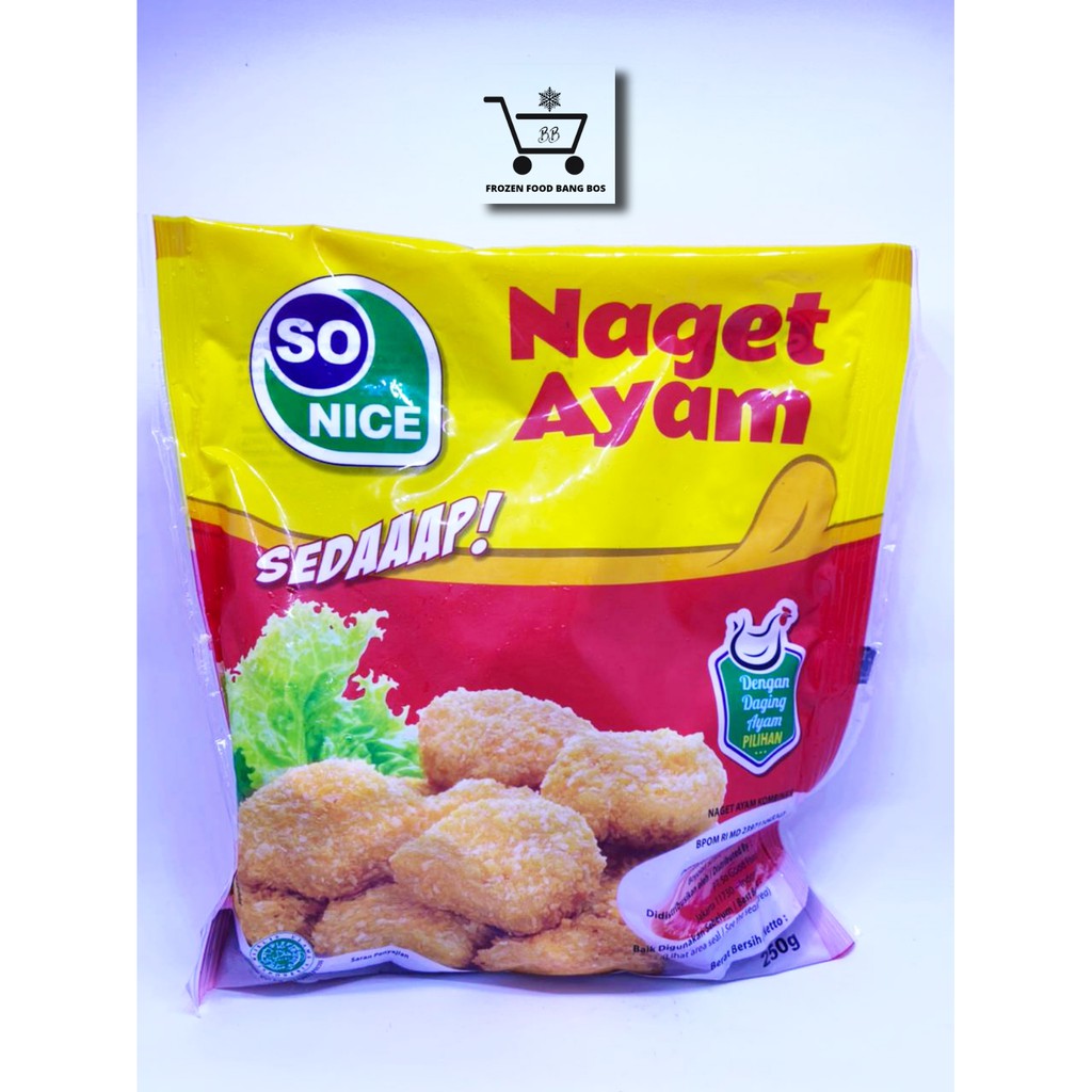 Jual Nugget So Nice 250 gr | Shopee Indonesia