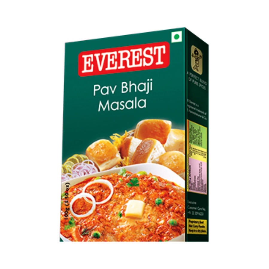 Jual Pav Bhaji Masala Powder Everest / Bumbu Roti India Rempah Bubuk ...