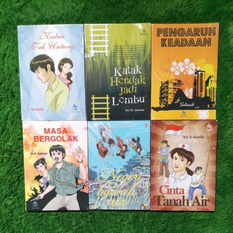 Jual ORIGINAL CERITA NOVEL SASTRA SASTRA KALAU TAK UNTUNG, KATAK HENDAK ...