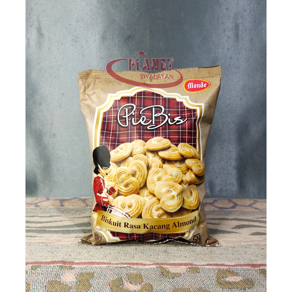 Jual MONDE PIE BIS BISKUIT RASA KACANG ALMOND | Shopee Indonesia