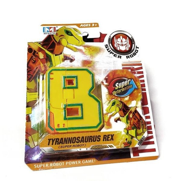 Jual Alphabet Super Robot Power Game Mainan Robot Transformasi Alphabet ...