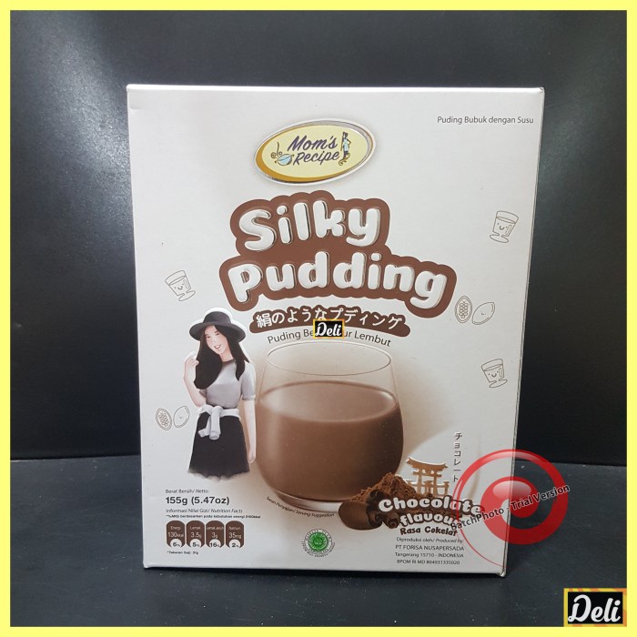 Jual Silky Pudding Mom's Recipe Tepung Premix Instan Pudding Coklat ...