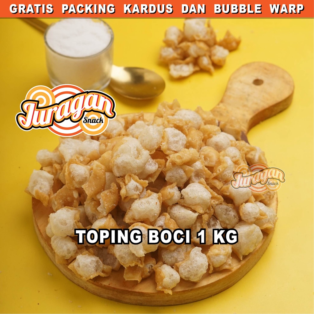 Jual SIOMAY KERING ASIN TOPING BOCI 1 KG snack kiloan makanan ringan ...