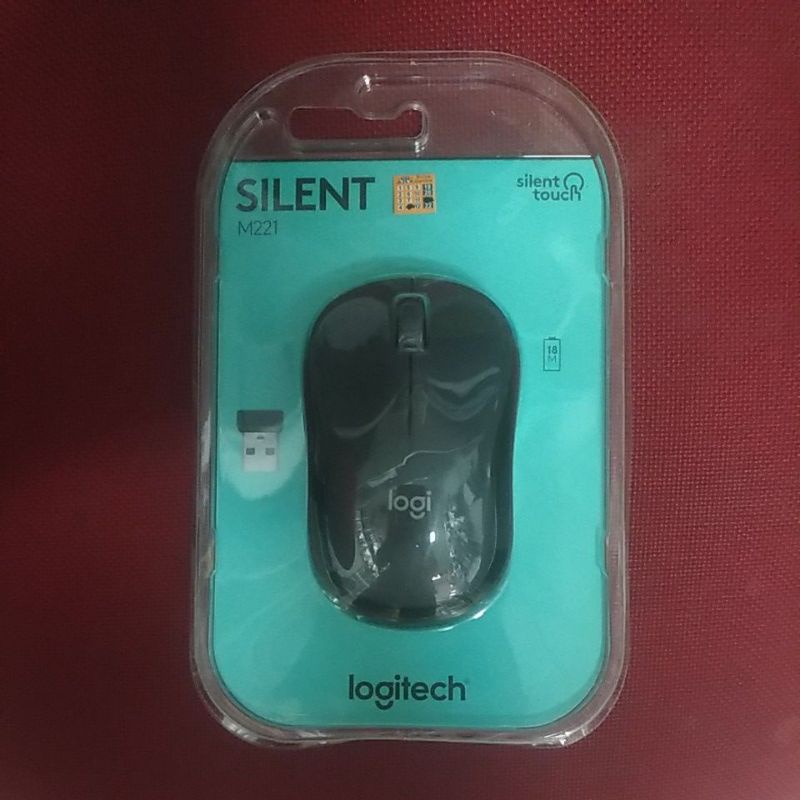 Jual Logitech M221 silent touch wireless mouse | Shopee Indonesia