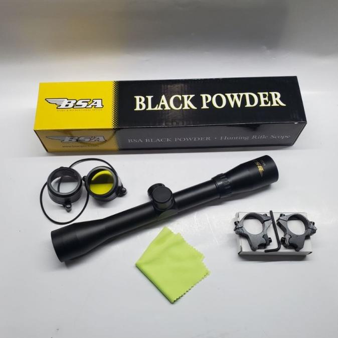 Jual TELESKOP BSA 4X32 TELESCOPE BSA 4X32 BSA BLACK POWDER 4X32 RINGAN ...