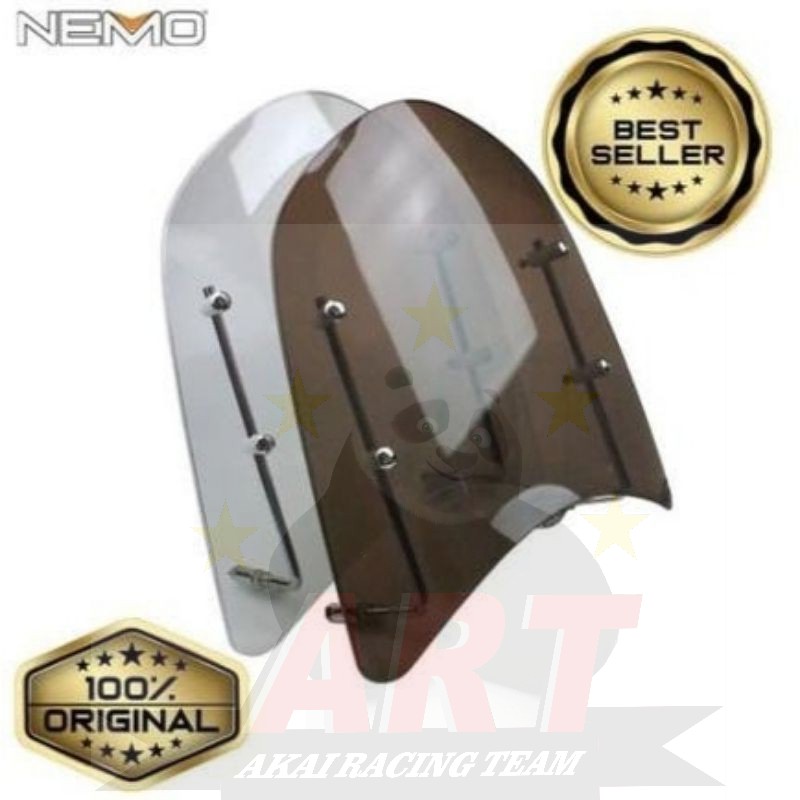 Jual New Winshield Nemo Model Genio Universal Vario,Scoopy,Beat,Vario ...