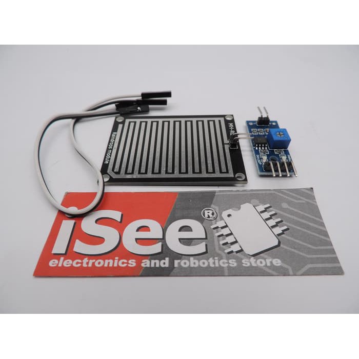 Jual RAINDROPS DETECTION MODULE SENSOR HUJAN WATER SENSOR | Shopee ...