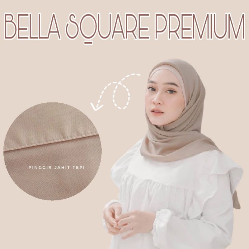 Jual BELLA SQUARE | BELLA SQUARE PREMIUM | HIJAB SEGI EMPAT PREMIUM ...