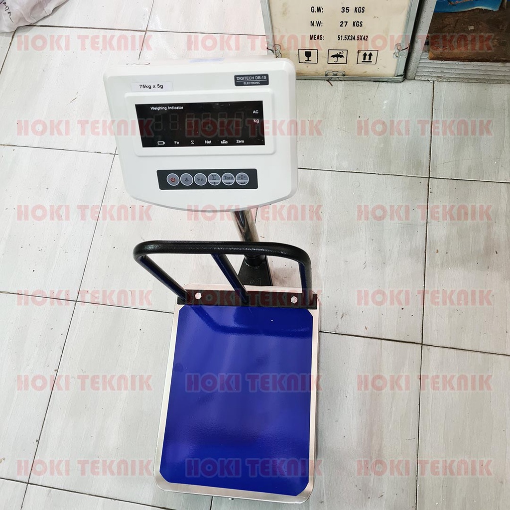 Jual Timbangan Duduk Digital 75 Kg Digitech | Shopee Indonesia