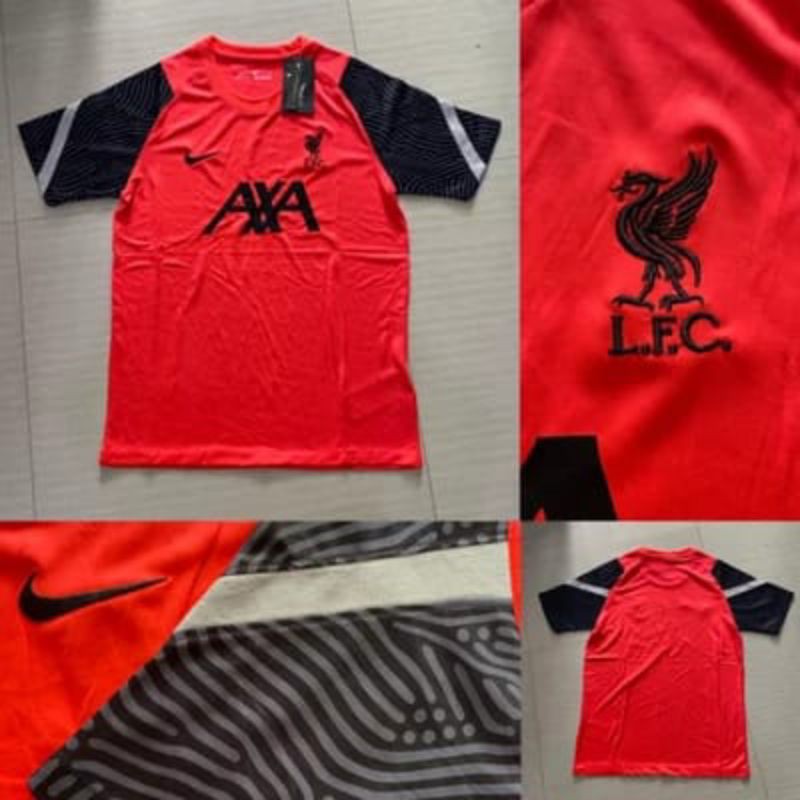 Jual jersey liverpool training merah 2020 grade ori impor | Shopee ...