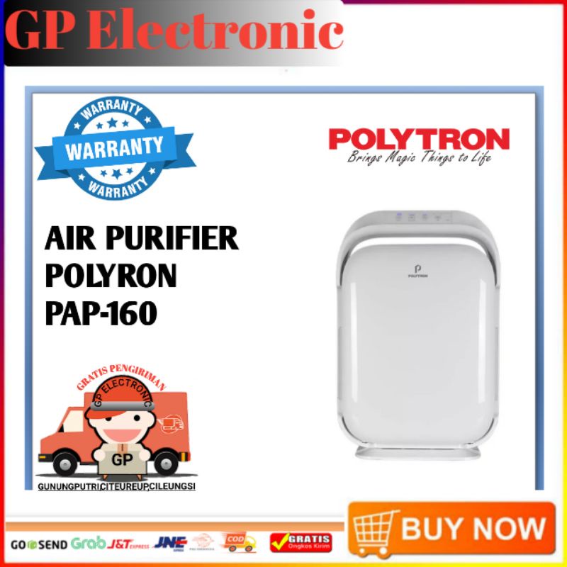 Jual AIR PURIFIER POLYTRON PAP-160/60m²/POLYTRON PAP-160 | Shopee Indonesia