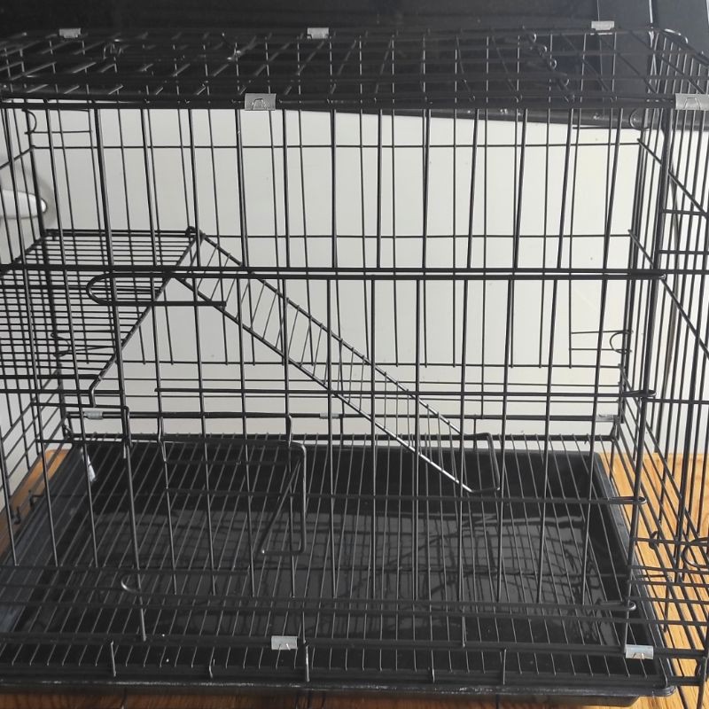 Jual kandang kucing tingkat 1 kucing ayam kelinci | Shopee Indonesia
