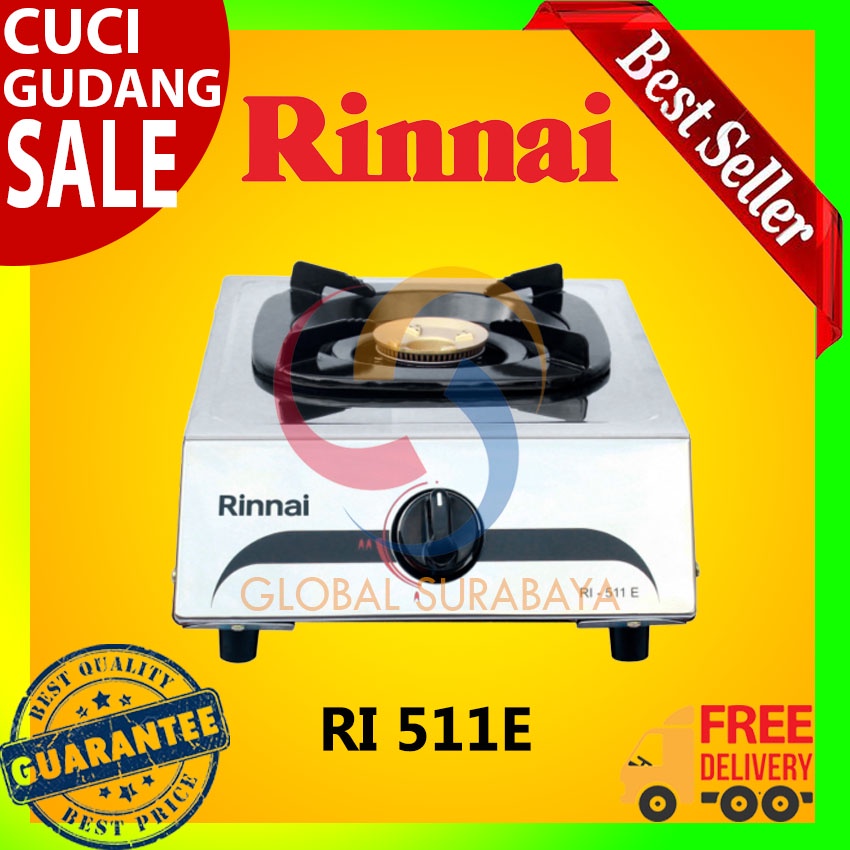 Jual KOMPOR GAS RINNAI RI 511E | Shopee Indonesia