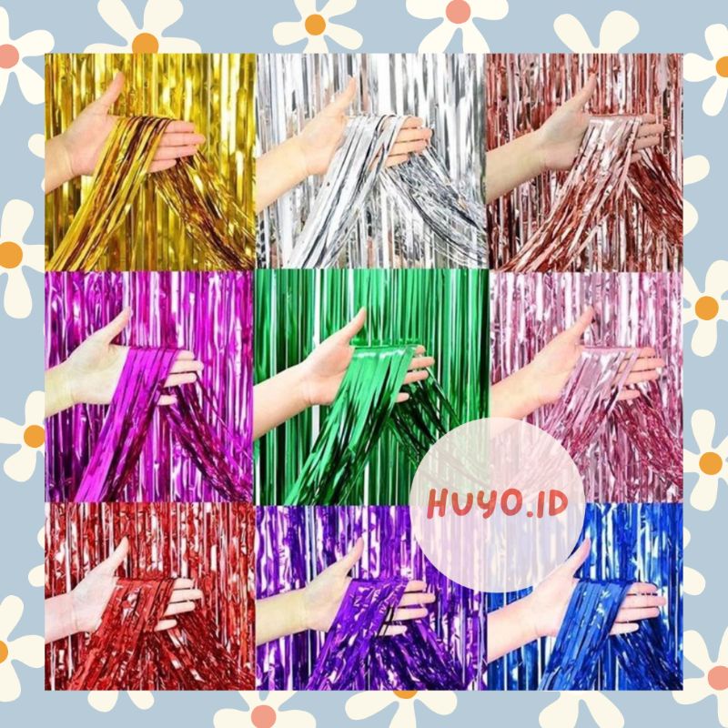 Jual Tirai Foil | Tirai Rumbai | Tirai Ulang Tahun | Tirai ...