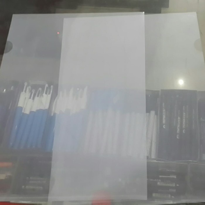 Jual Map bening / Map L Clear / Map clear holder bening | Shopee Indonesia