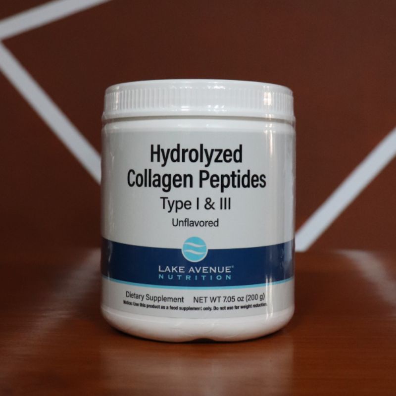 Jual Unflavored 460gr | 200gr - Lake Avenue Nutrition Hydrolyzed Collagen Peptides Type I & III ...