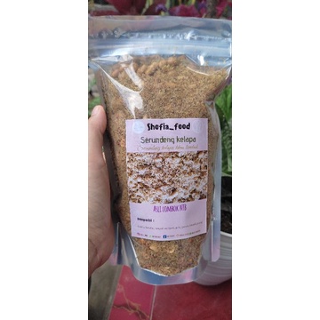 Jual serundeng khas lombok, serundeng nasi kuning | Shopee Indonesia