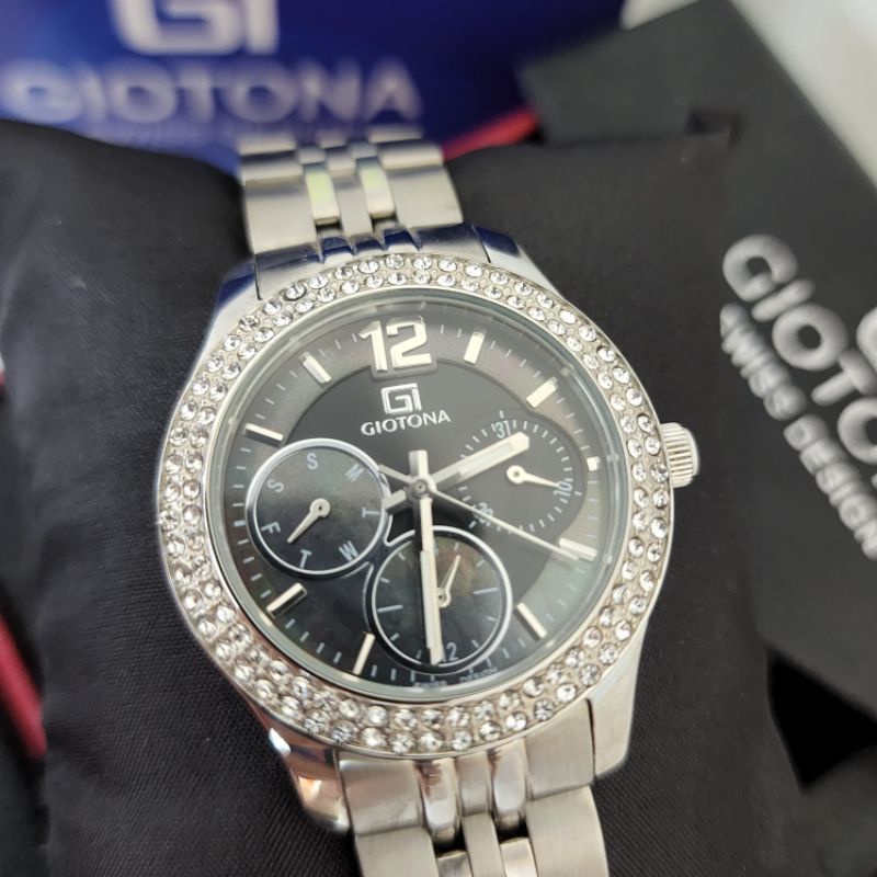 Jual Giotona GT 9208 Black dial | Shopee Indonesia
