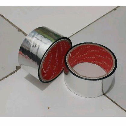 Jual lakban alu SANSUI perekat flexible ducting . tape exhaust ...