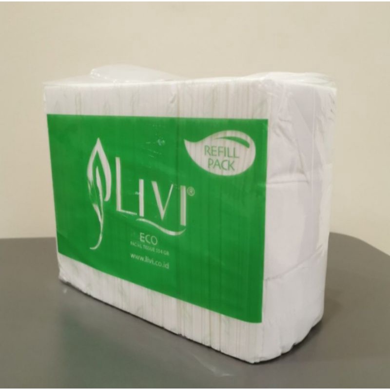 Jual tissue LIVI facial refill 554 gram | Shopee Indonesia
