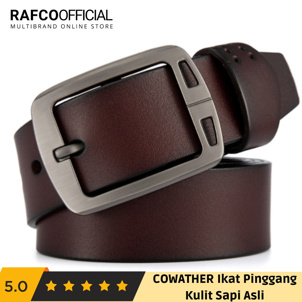 Jual [KULIT SAPI ASLI] Ikat Pinggang Kulit Pria Gesper Kulit Pria Sabuk ...