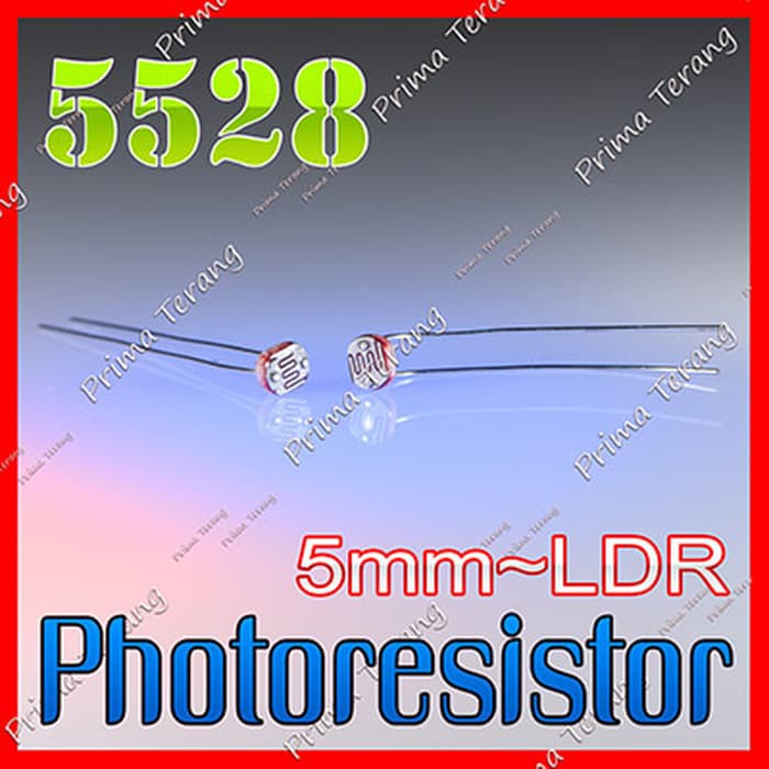Jual 5mm Sensor Cahaya 5528 Light Dependent Resistor LDR Photoresistor ...