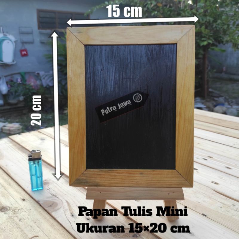 Jual Papan Tulis Kapur Ukuran 15×20cm/Papan Tulis Mini Hitam/Chalkboard ...