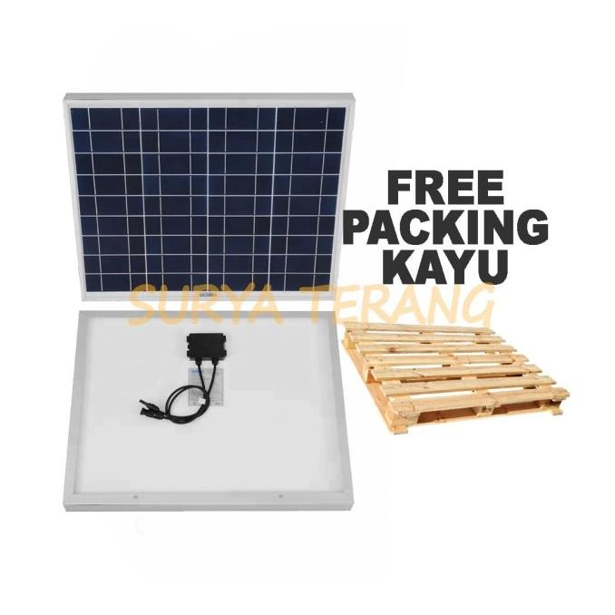 Jual Solar Panel / Panel Surya 50Wp Polycrystalline Harga PROMO ...