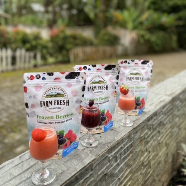 Jual Mix Berries ( FROZEN) Buah Beku campuran Strawberry Mulberry ...