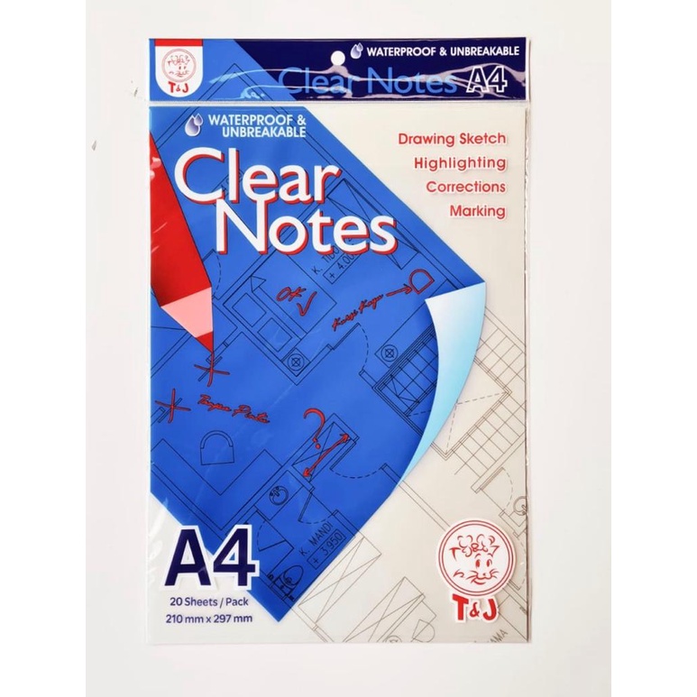Jual TJ CLEAR NOTES A4 | Shopee Indonesia