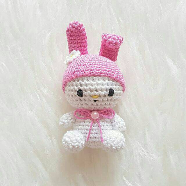 Jual Amigurumi (boneka rajut) my melody | Shopee Indonesia