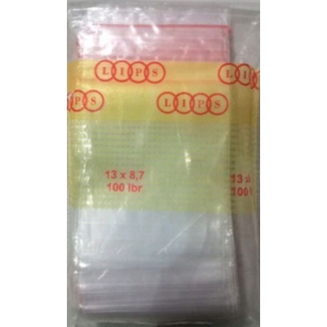 Jual Plastik Klip Lips isi 100 lembar | Shopee Indonesia