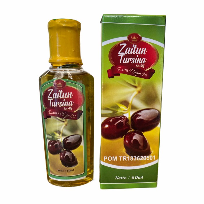Jual Minyak Zaitun Tursina Extra Virgin 60 ml | Shopee Indonesia