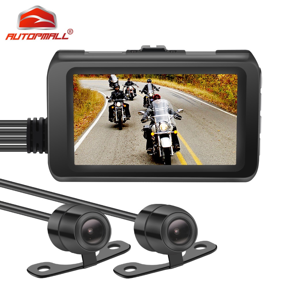 Jual PREORDER Motorcycle Recorder Motorcycle DVR Dash Cam 1080P Front ...