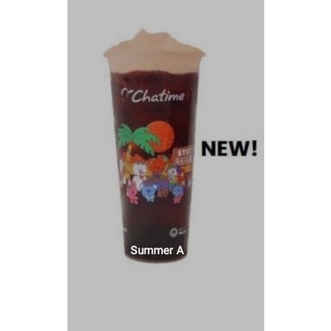 Jual Open Jastip Tumbler BT21 Edisi Chatime/Botol Minum BT21/Tumbler ...