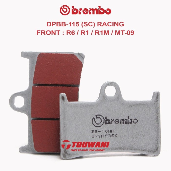 Jual Kampas Rem Brembo SC Racing Yamaha YZF R1 R1M R6 MT-09 Front | Shopee Indonesia