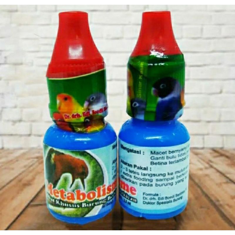 Jual METABOLISME DR.EDHI OBAT BURUNG SAKIT MACET BUNYI SULIT MABUNG ...