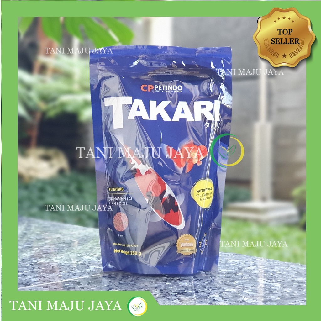 Jual Pakan Ikan Takari Fish Food 250 gr Makanan Ikan Pelet Floating Mix ...