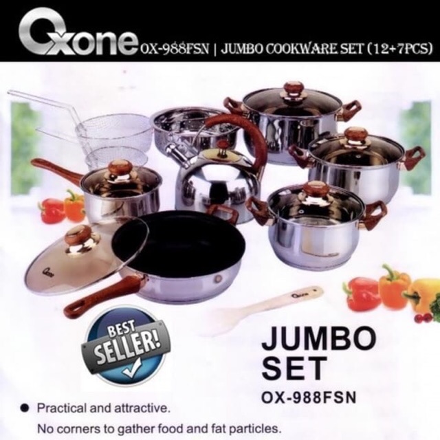 Jual Panci set oxone jumbo ( OX-988 ) | Shopee Indonesia