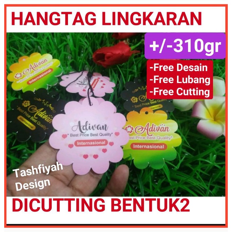 Jual label hang tag custom / hangtag baju /handtag label baju / hantag ...