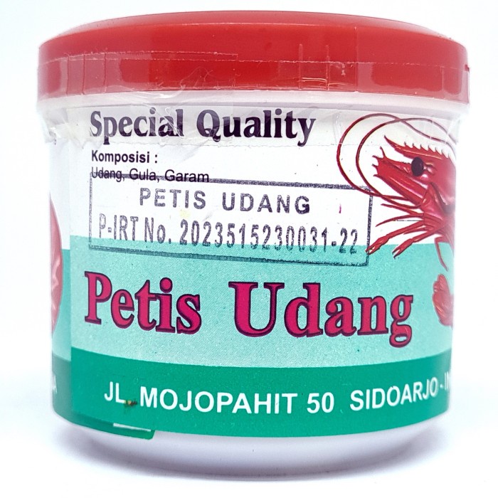 Jual MITRA PETIS UDANG SUPER 200gr | BUMBU MASAK DAPUR TAHU RUJAK ...