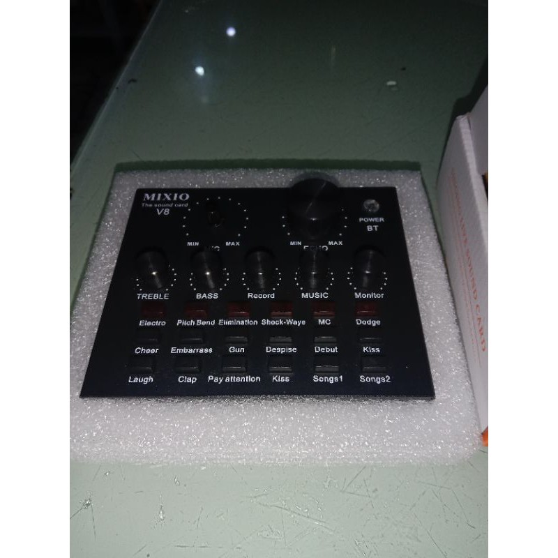 Jual soundcard v8 Mixio | Shopee Indonesia