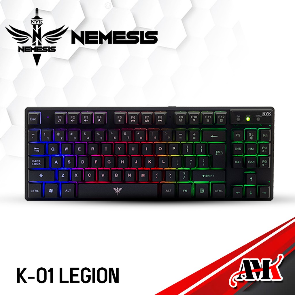 Jual Keyboard Gaming RGB NYK K-01 Legion / Keyboard External / NYK ...