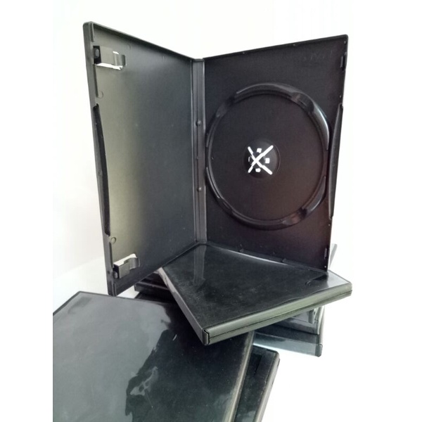 Jual Box tempat DVD CD VCD single / Kotak CD DVD VCD hitam ada bonus ...