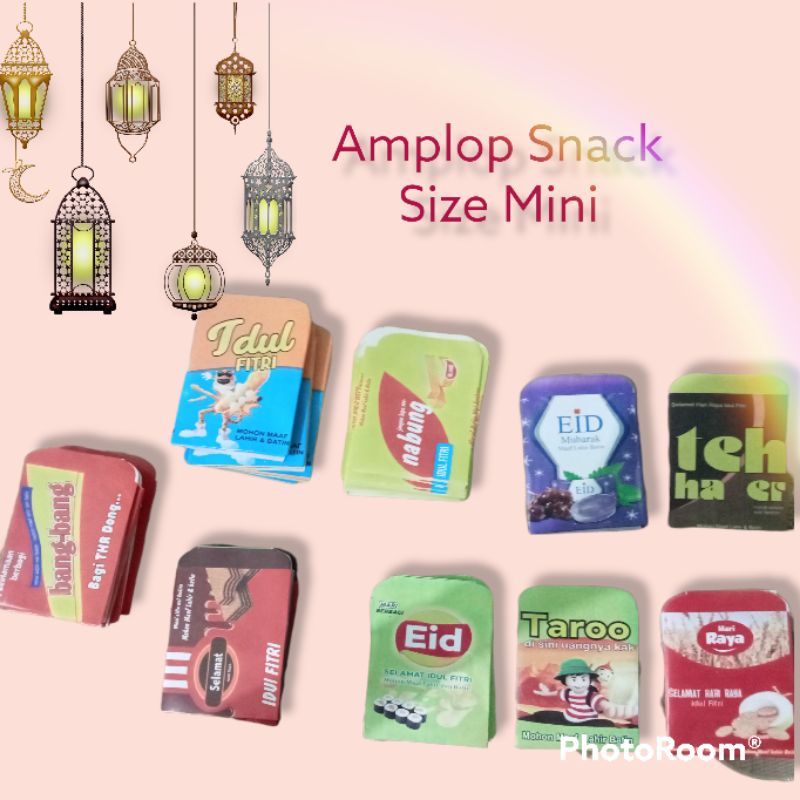 Jual Amplop Snack Lebaran Kekinian Viral Isi 15Pcs | Amplop Lebaran ...