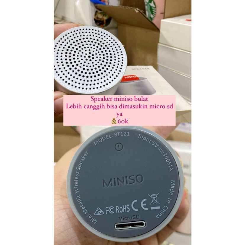 Jual spiker miniso dan headphone | Shopee Indonesia